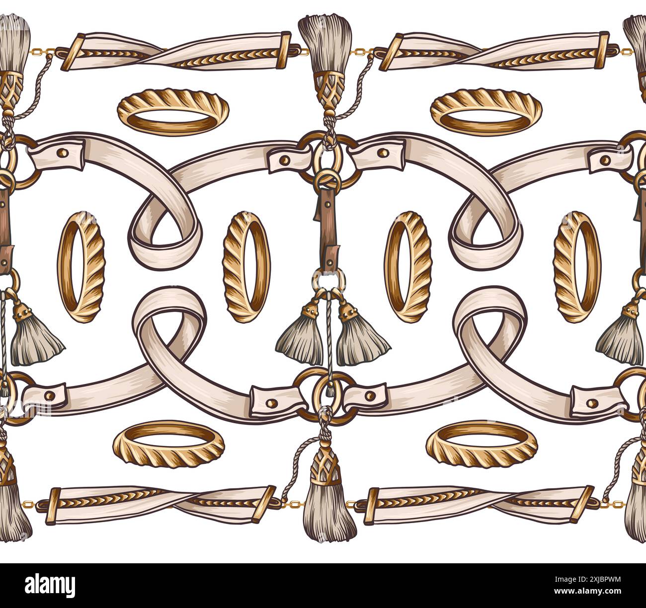 Scarf rings Stock Vector Images - Alamy