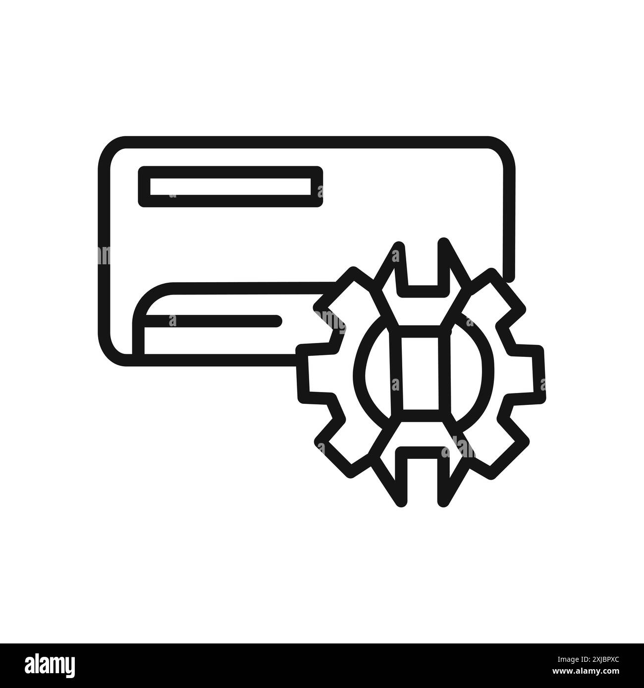 Repair air conditioner icon linear vector graphics sign or symbol set for web app ui Stock ...