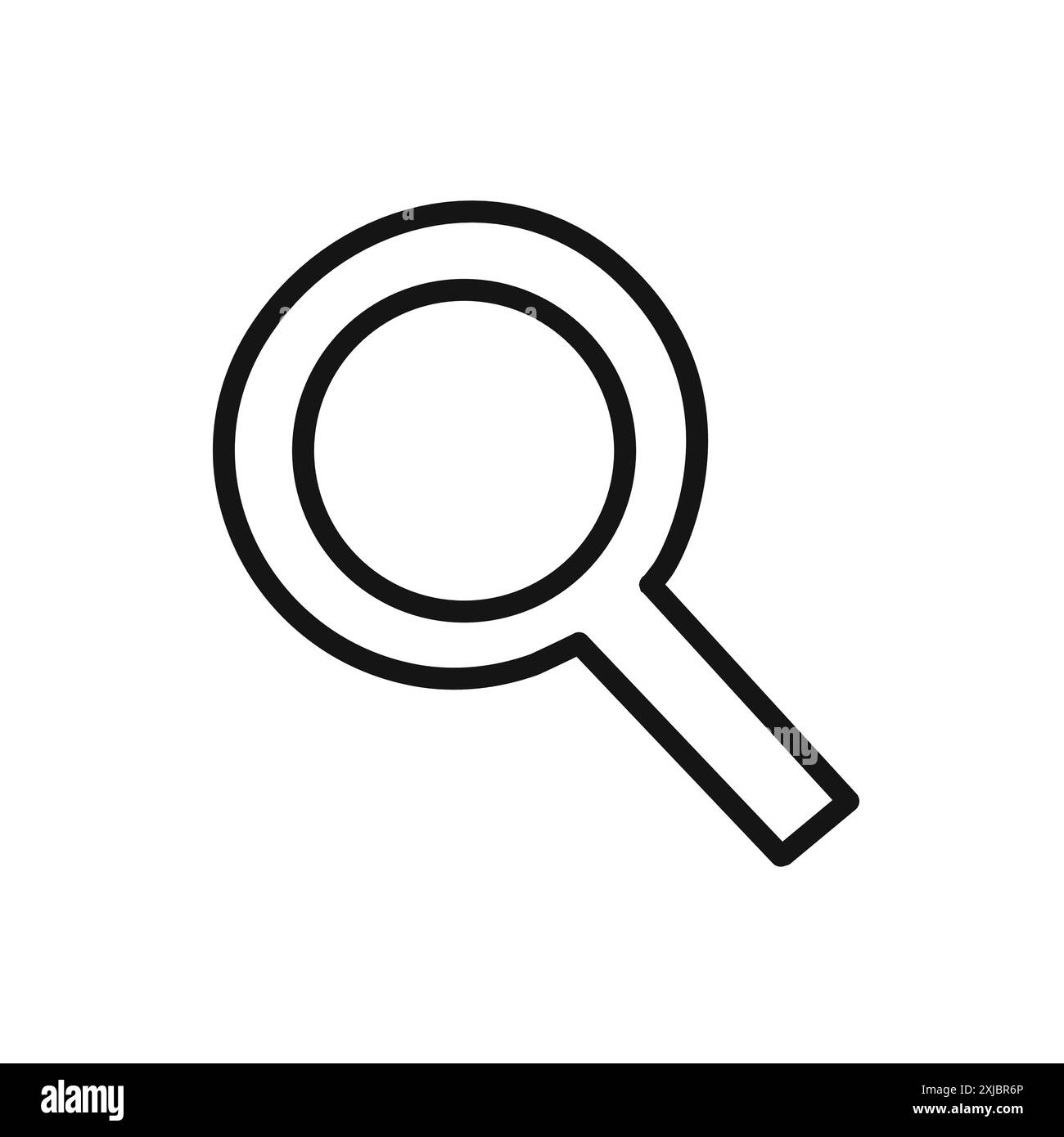 search icon linear vector graphics sign or symbol set for web app ui Stock Vector Image & Art ...