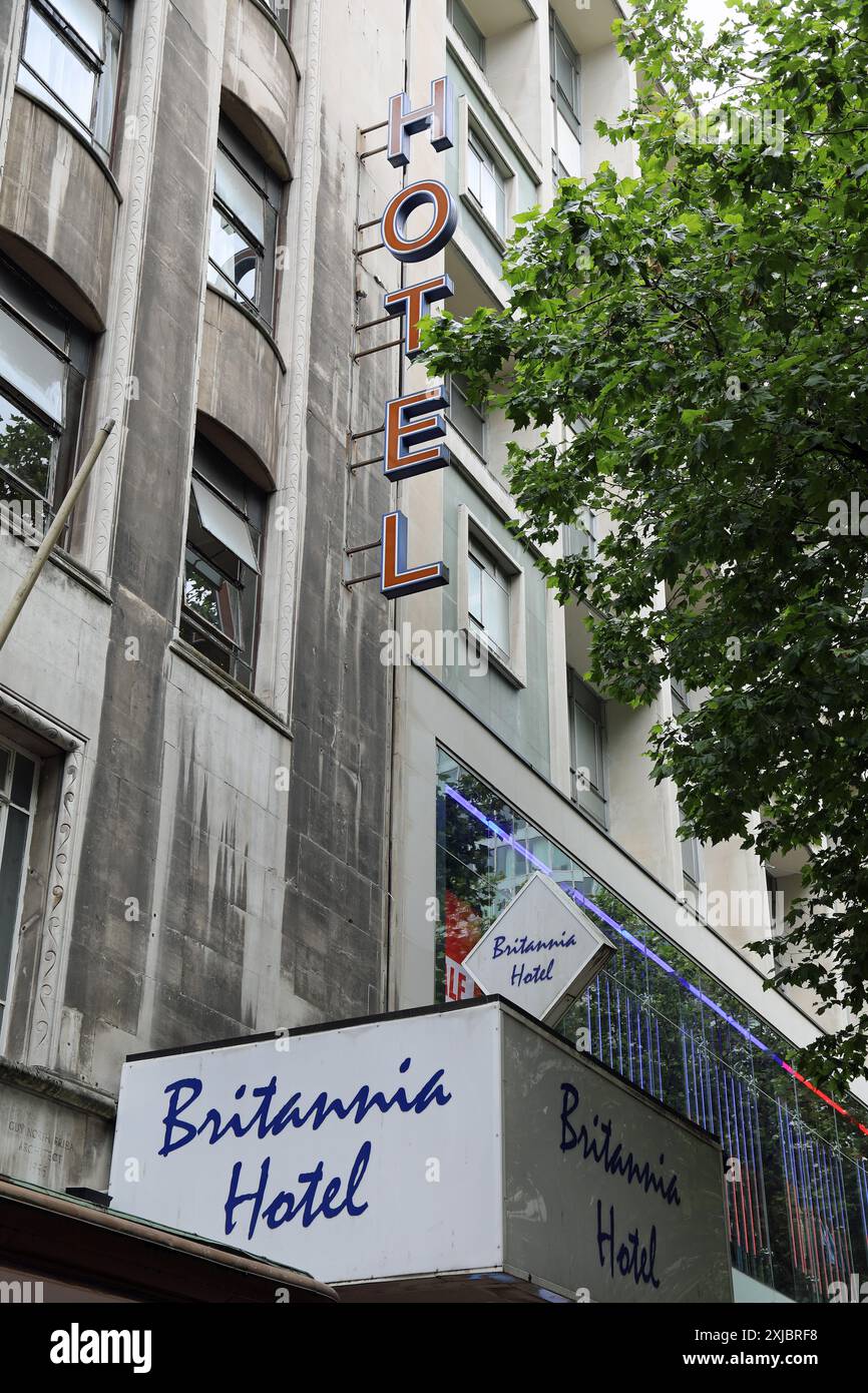 Britannia hotel new street hi-res stock photography and images - Alamy