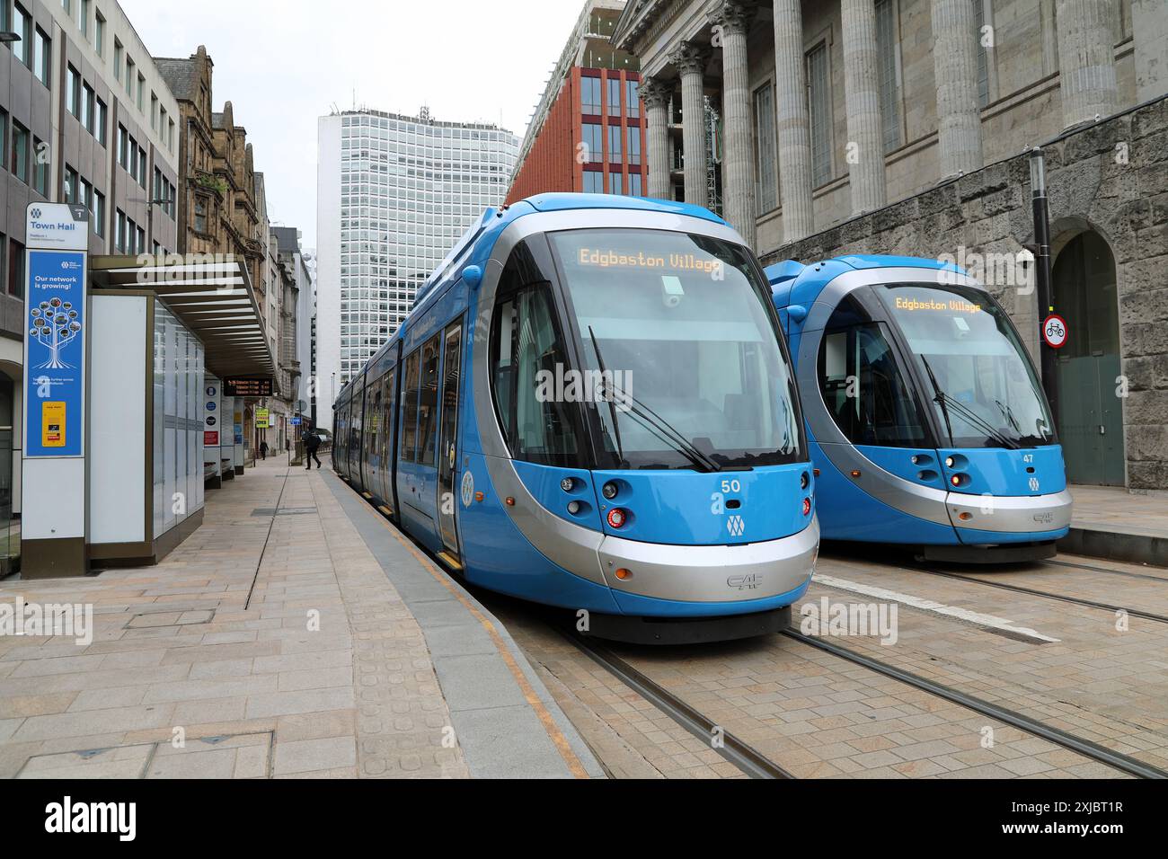 West Midlands Metro in the city centre of Birmingham Stock Photo - Alamy