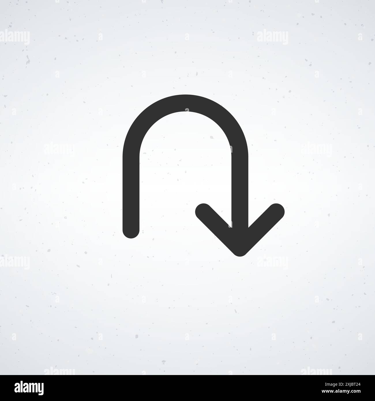 u turn arrow icon. Direction arrow. Stock vector illustration isolated ... u turn arrow icon. Direction arrow. Stock vector illustration isolated ...