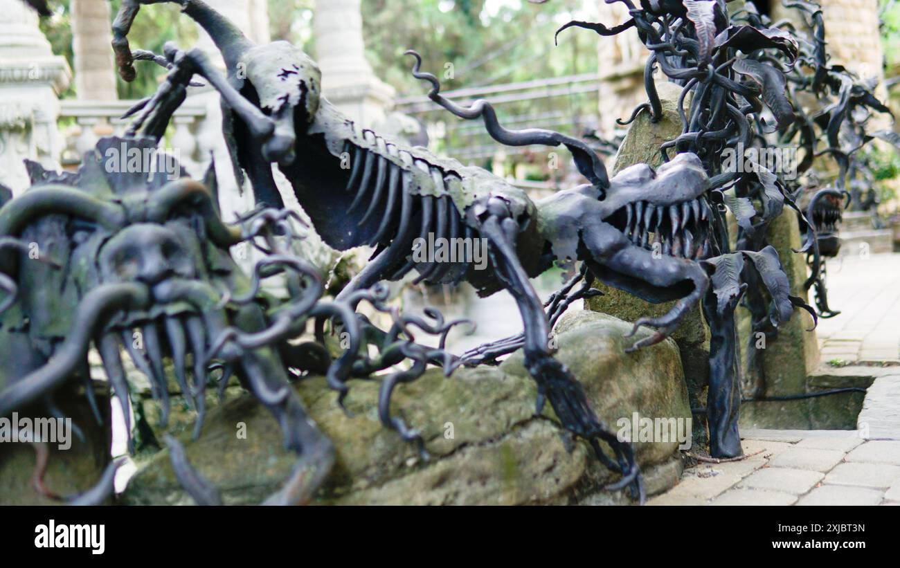 sculpture artistic fountain culture ancient park antique famous water ...