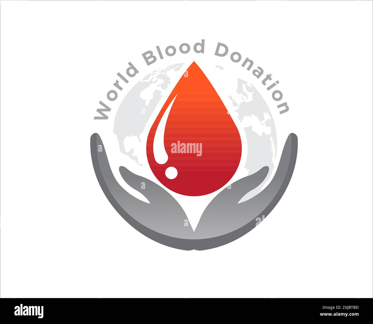 blood care logo designs for health and medical service logo Stock ...
