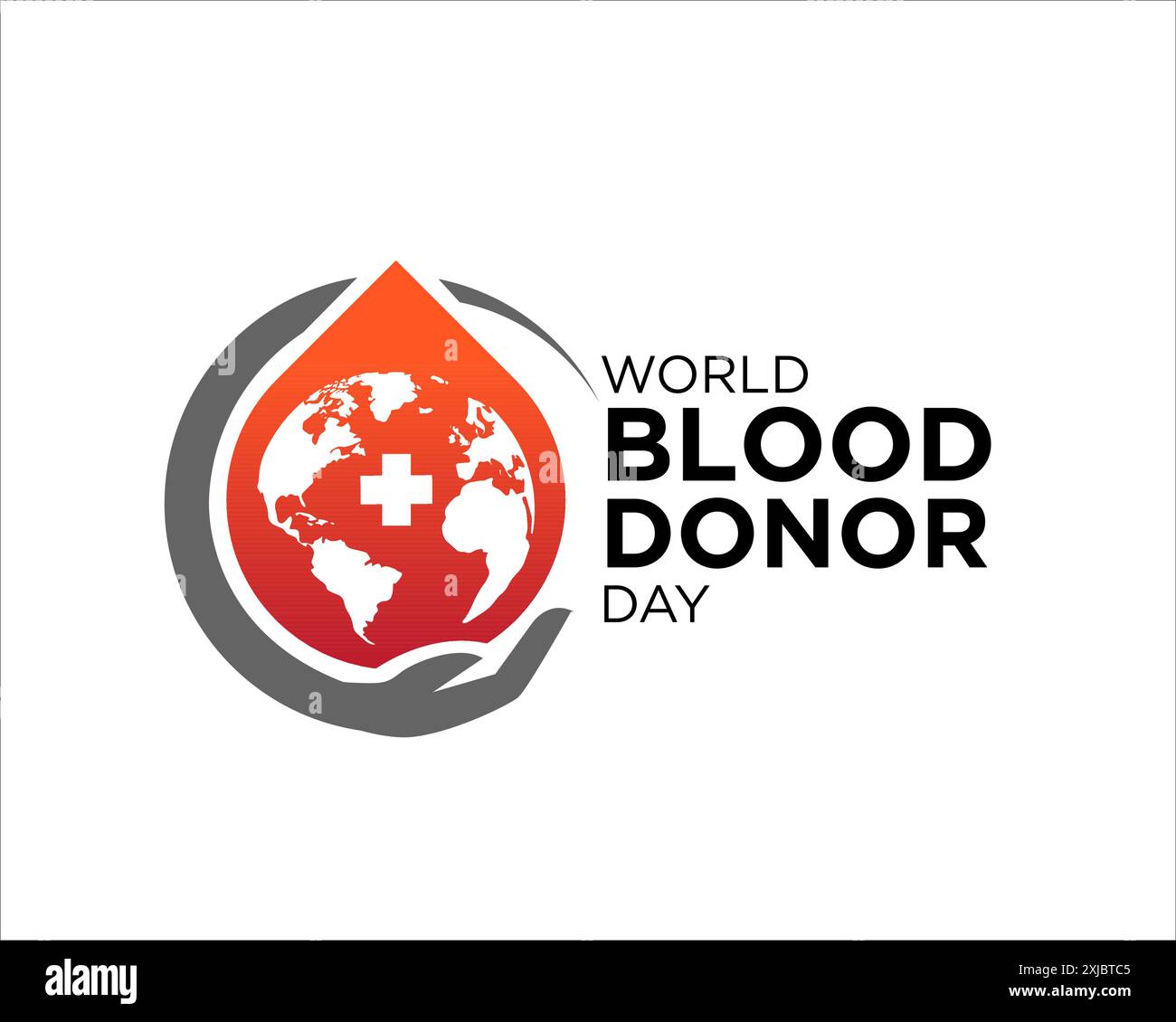 world blood donor day logo designs for health and medical service Stock ...