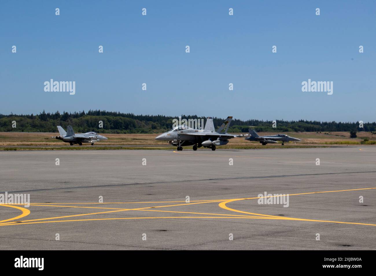 NAVAL AIR STATION WHIDBEY ISLAND, Washington (July 13, 2024) E/A-18G ...