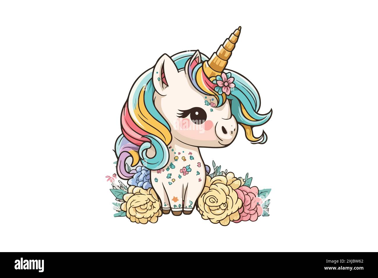 Baby unicorn pictures Cut Out Stock Images & Pictures - Alamy