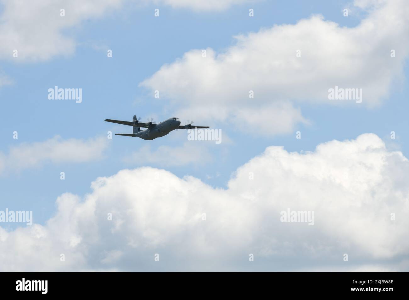 The 910th Airlift Wing’s first C-130J-30 Super Hercules aircraft debuted on July 16, 2024, with ...