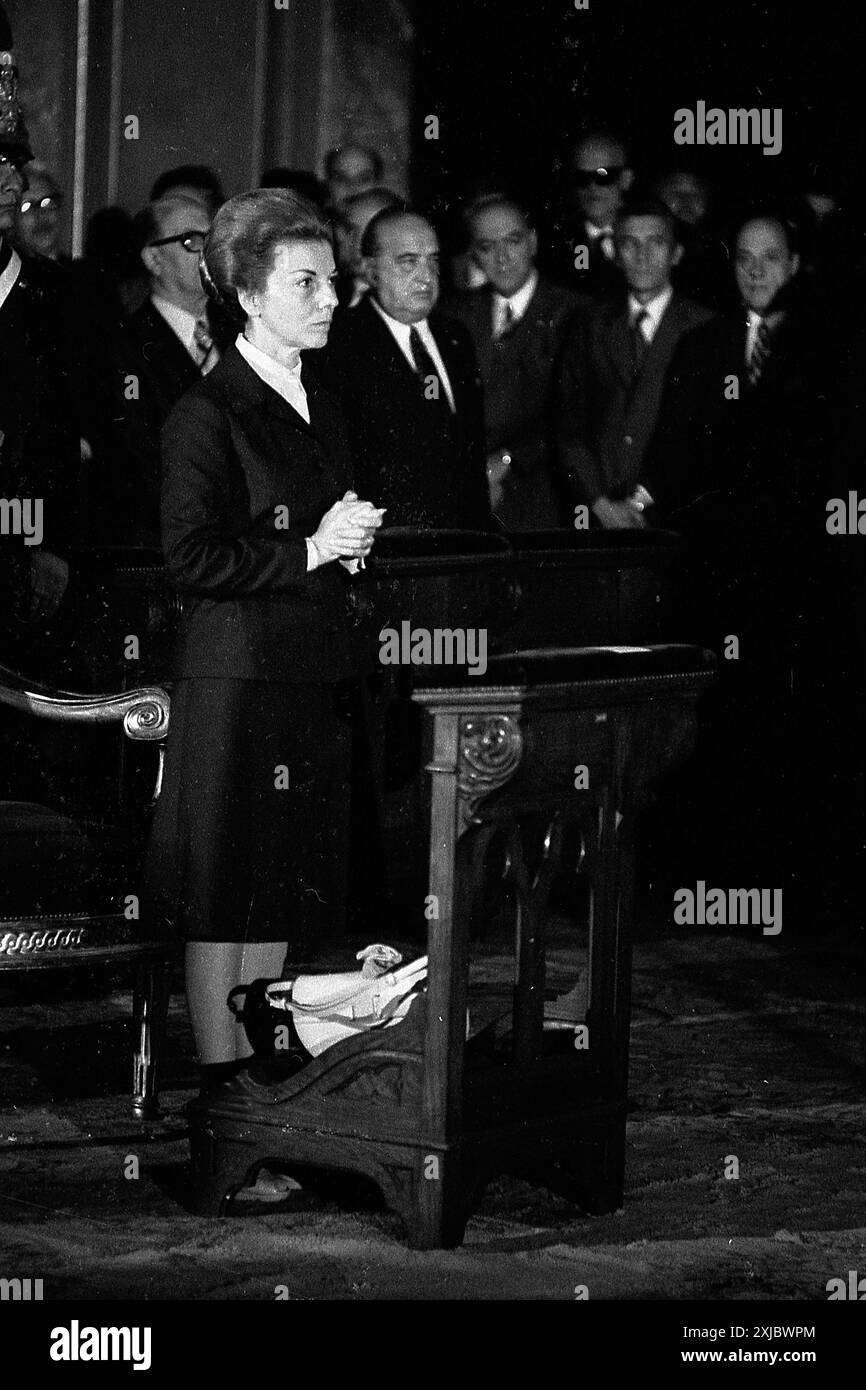 Argentine President Isabel Perón (also known as María Estela Martínez ...