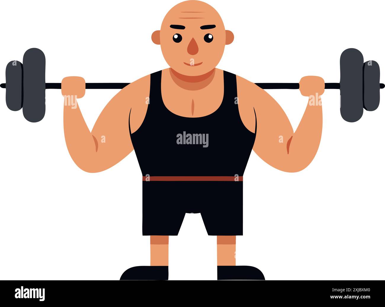 Weights in gym Stock Vector Images - Alamy