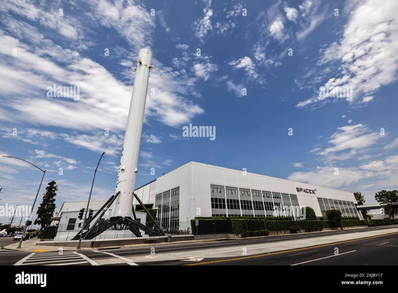 Hawthorne, USA. 17th July, 2024. SpaceX CEO and X owner Elon Musk said ...