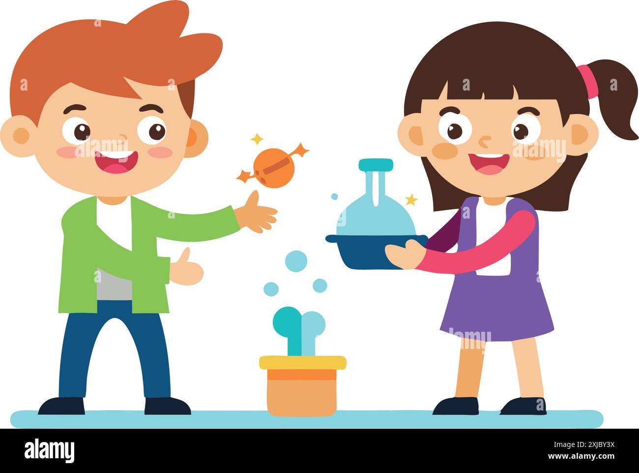 Children conducting science experiment Cut Out Stock Images & Pictures ... Children conducting science experiment Cut Out Stock Images & Pictures ...