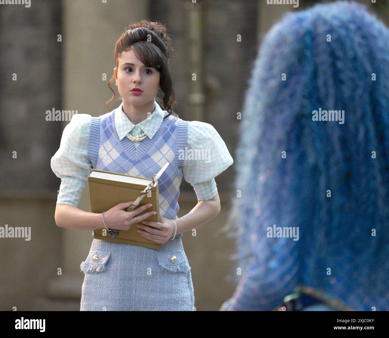 DESCENDANTS: THE RISE OF RED, from left: Grace Narducci, Malia Baker ...