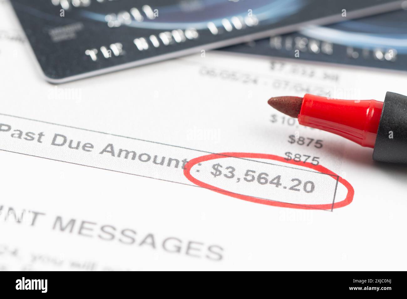Overdue bill hi-res stock photography and images - Alamy