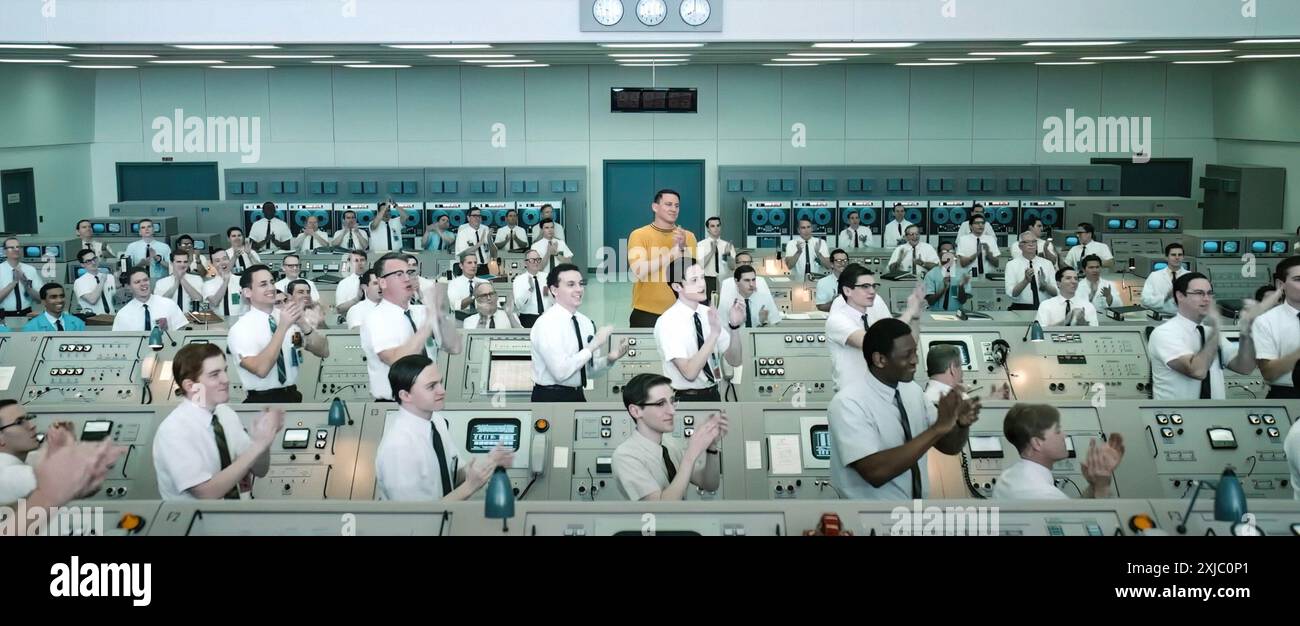 FLY ME TO THE MOON, Channing Tatum (center), 2024. © Sony Pictures ...