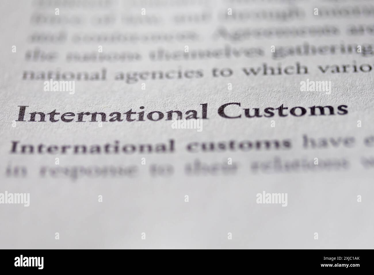 International trade rules hi-res stock photography and images - Alamy