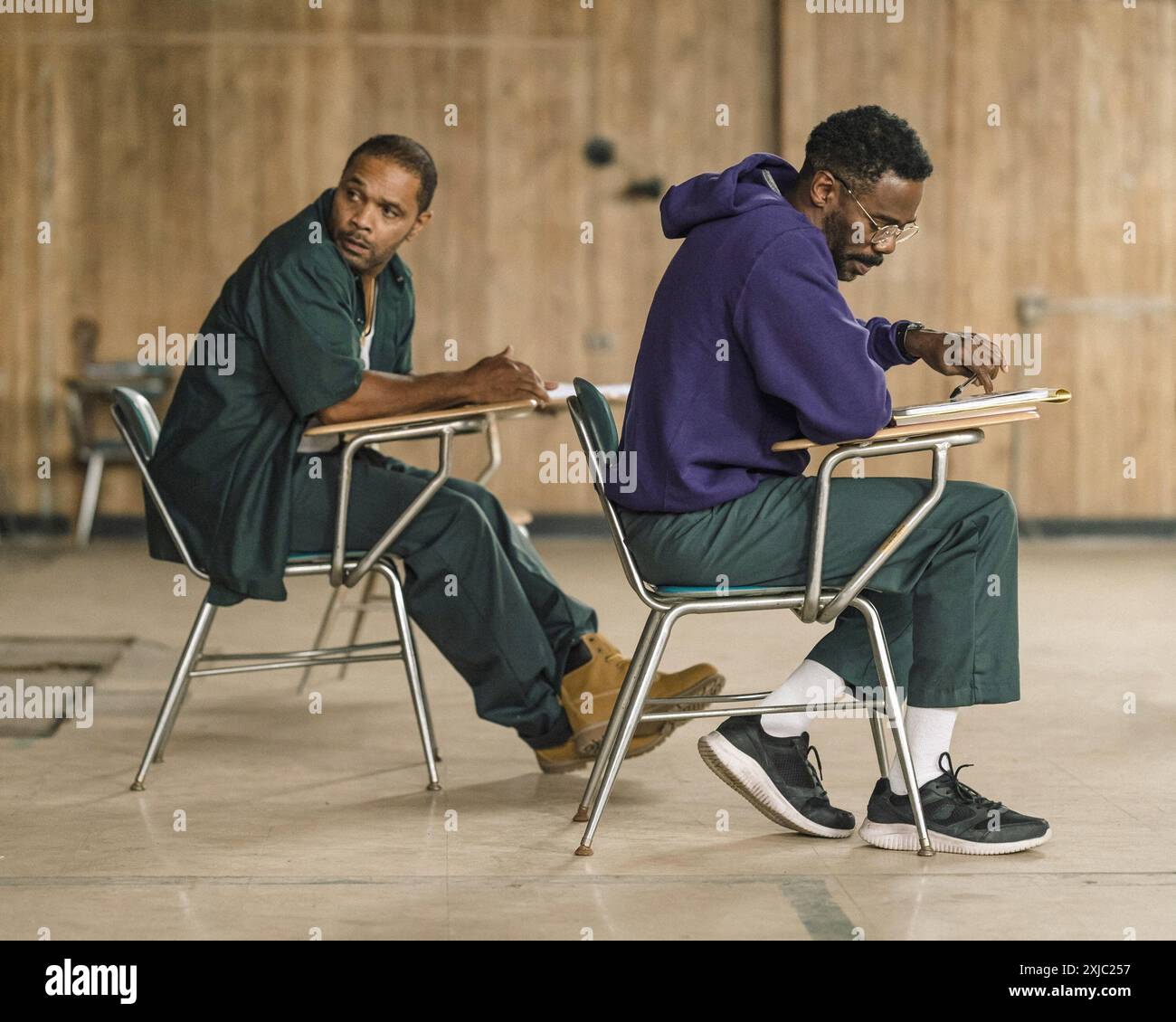 SING SING, from left: Clarence Maclin, Colman Domingo, 2023. ph ...