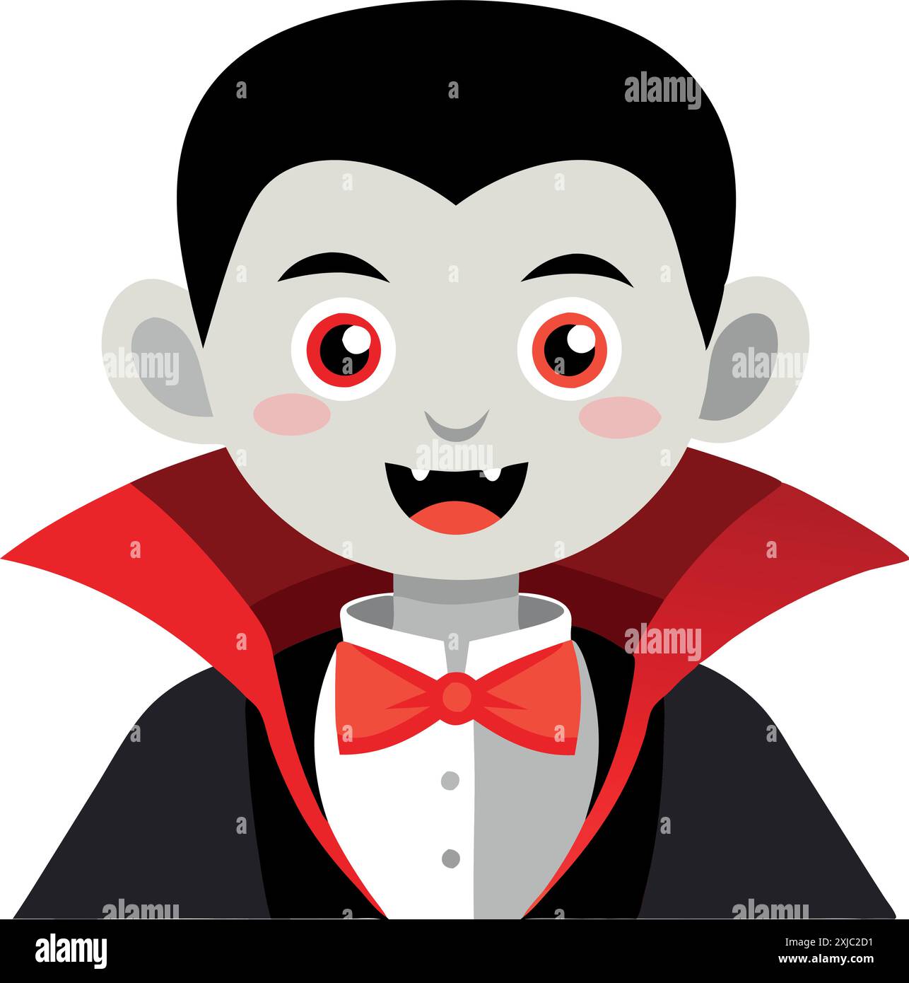 Boy dressed as Dracula for Halloween Stock Vector Image & Art - Alamy