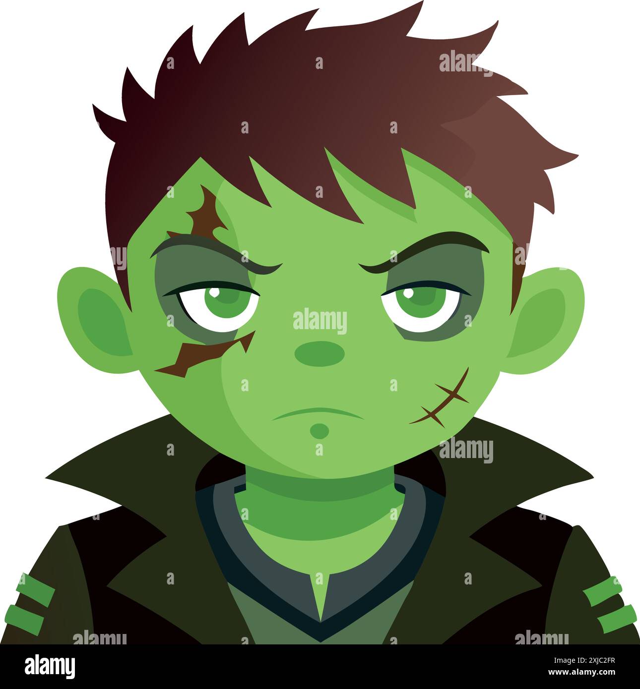 Boy dressed as frankensteins monster hi-res stock photography and ...