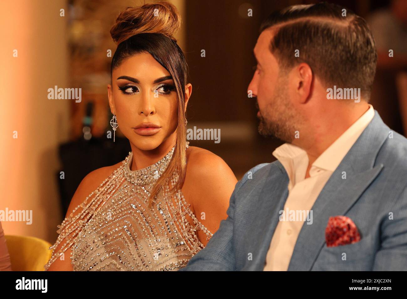 THE REAL HOUSEWIVES OF DUBAI, from left: Taleen Marie, Rafael Khanoyan ...