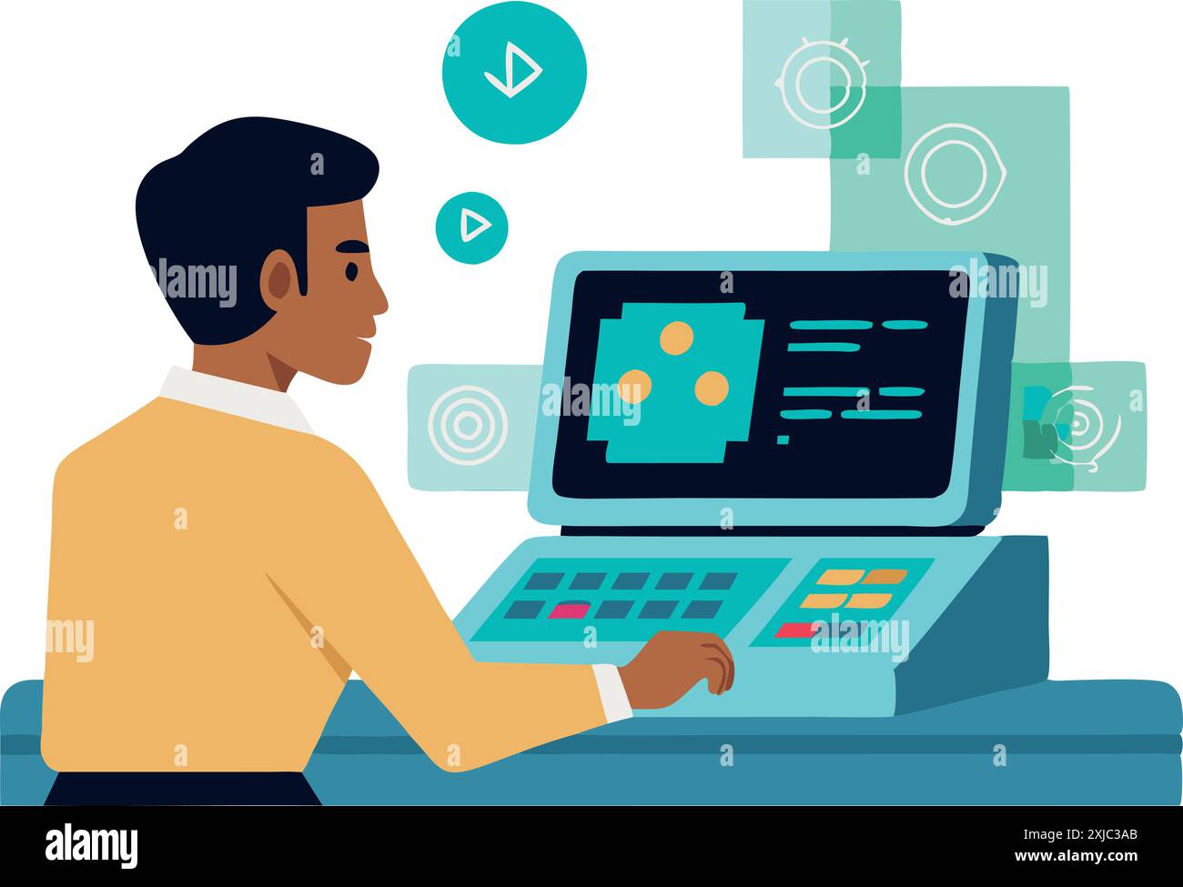 Future oriented vector vectors hi-res stock photography and images - Alamy