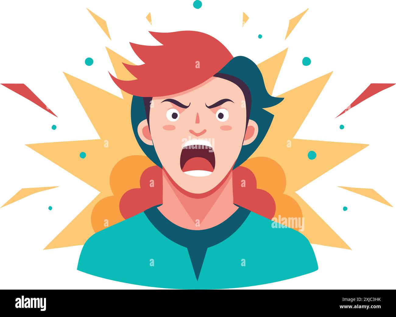 Loud shirt Stock Vector Images - Alamy