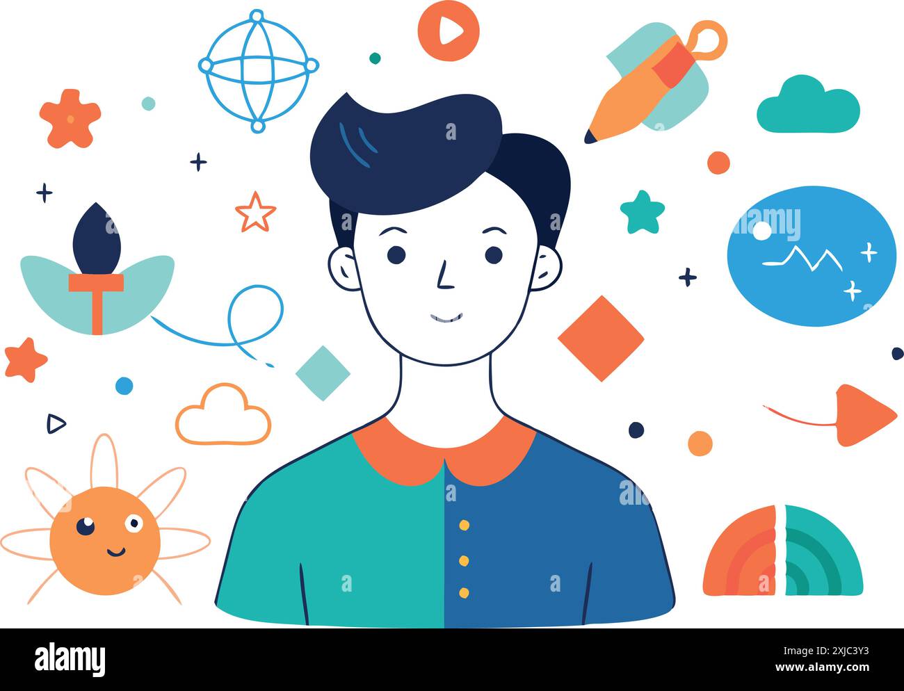 Inventive interests Stock Vector Images - Alamy