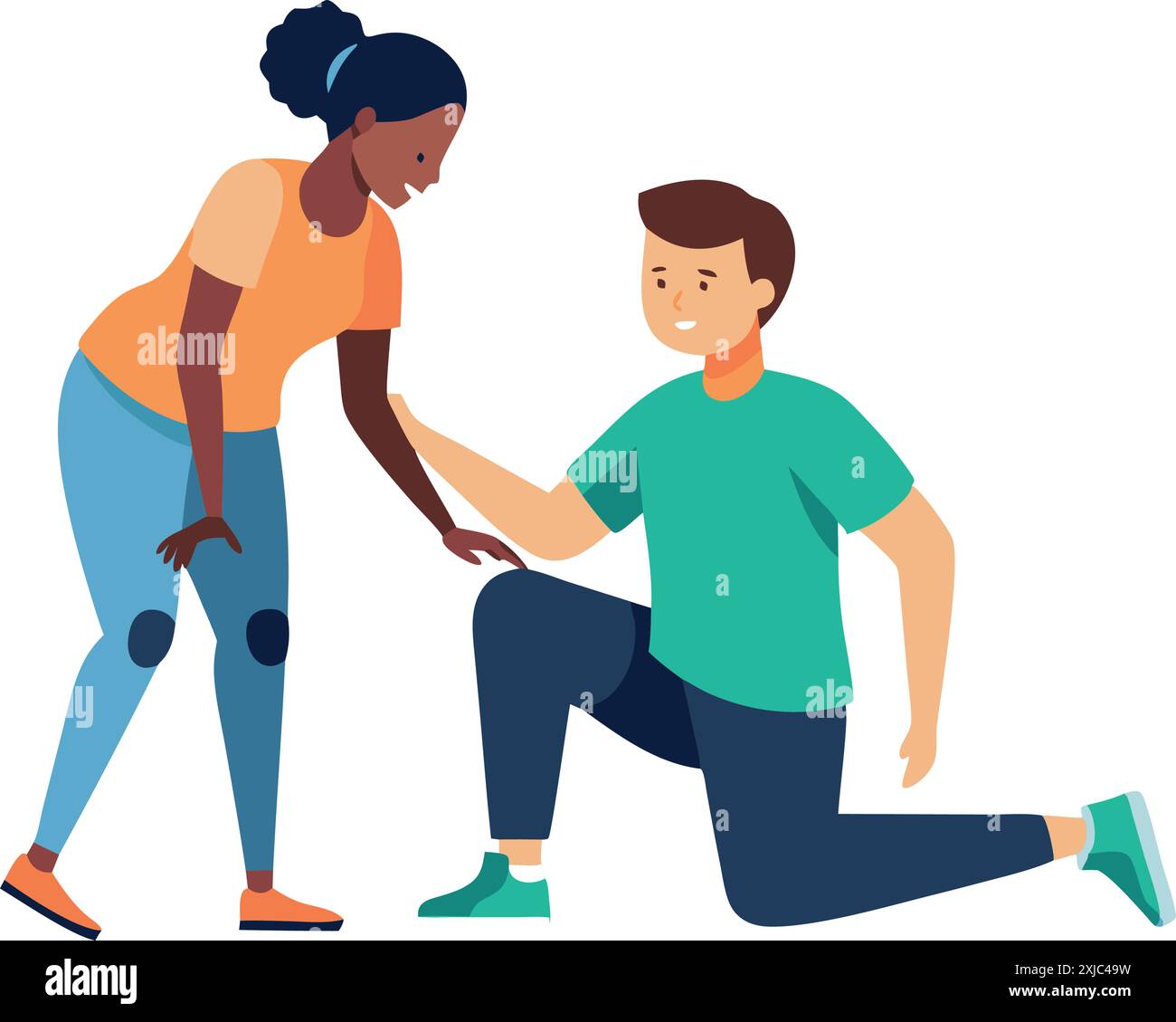 Female duo Stock Vector Images - Alamy