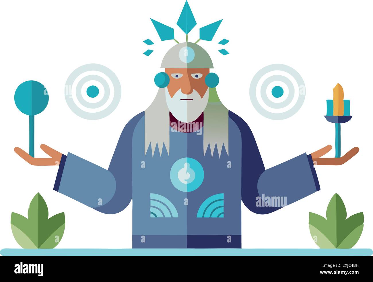 A tale of sorcery Stock Vector Images - Alamy