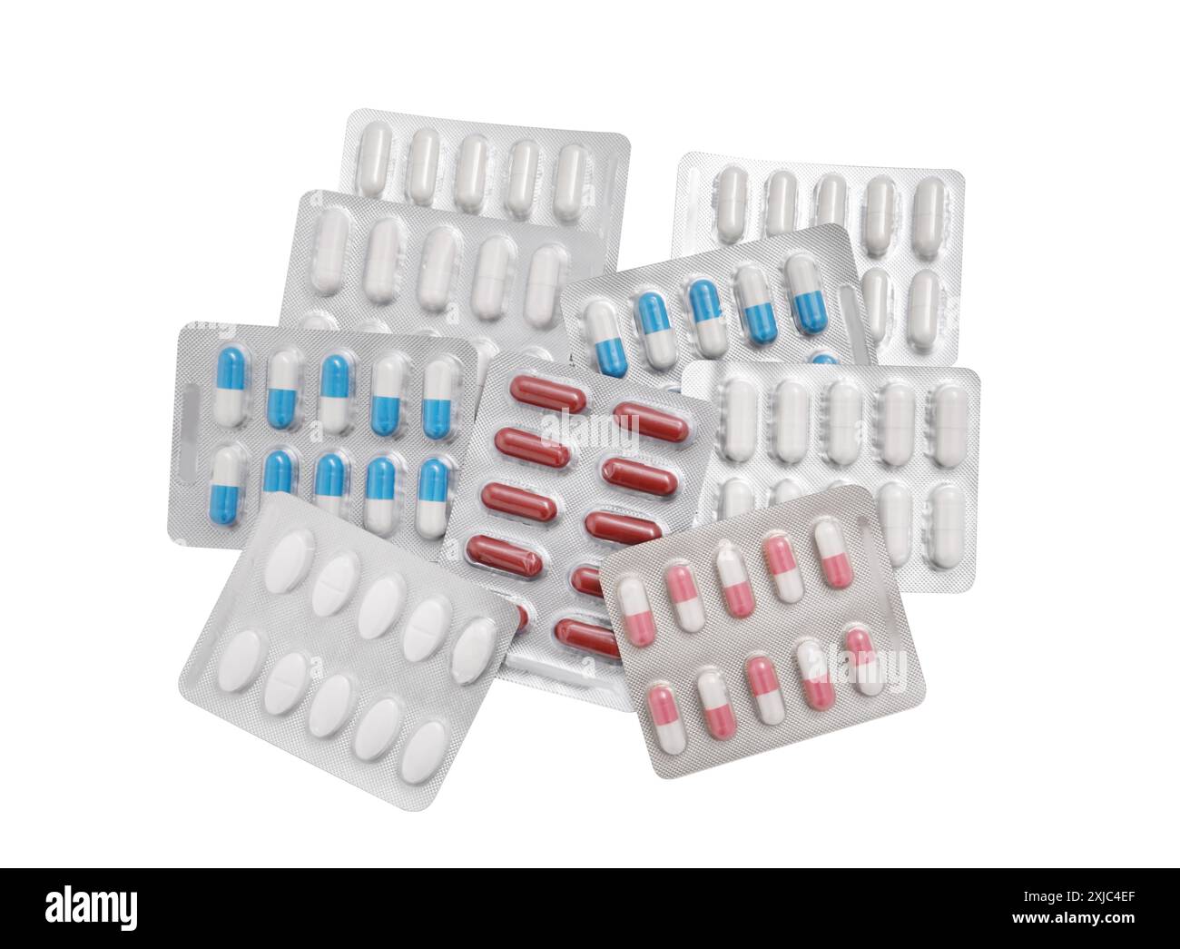 Different medication capsules tablets Cut Out Stock Images & Pictures ...