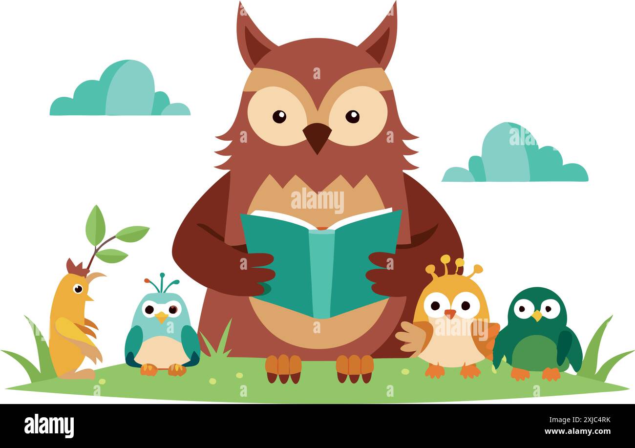 Field owl Stock Vector Images - Alamy