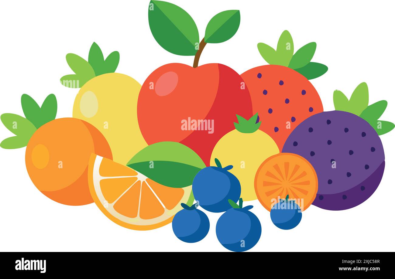 Orangefruit vector vectors hi-res stock photography and images - Alamy