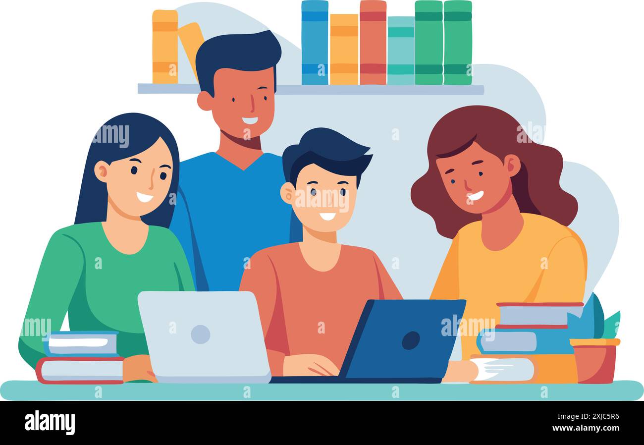 Young tuition Stock Vector Images - Alamy