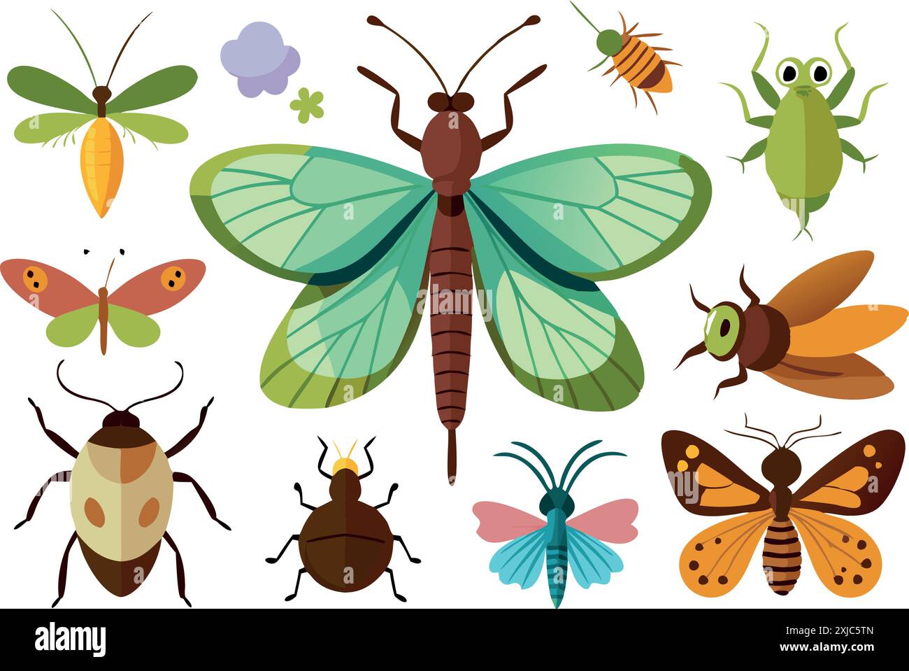 Various butterfly species illustrated hi-res stock photography and ...