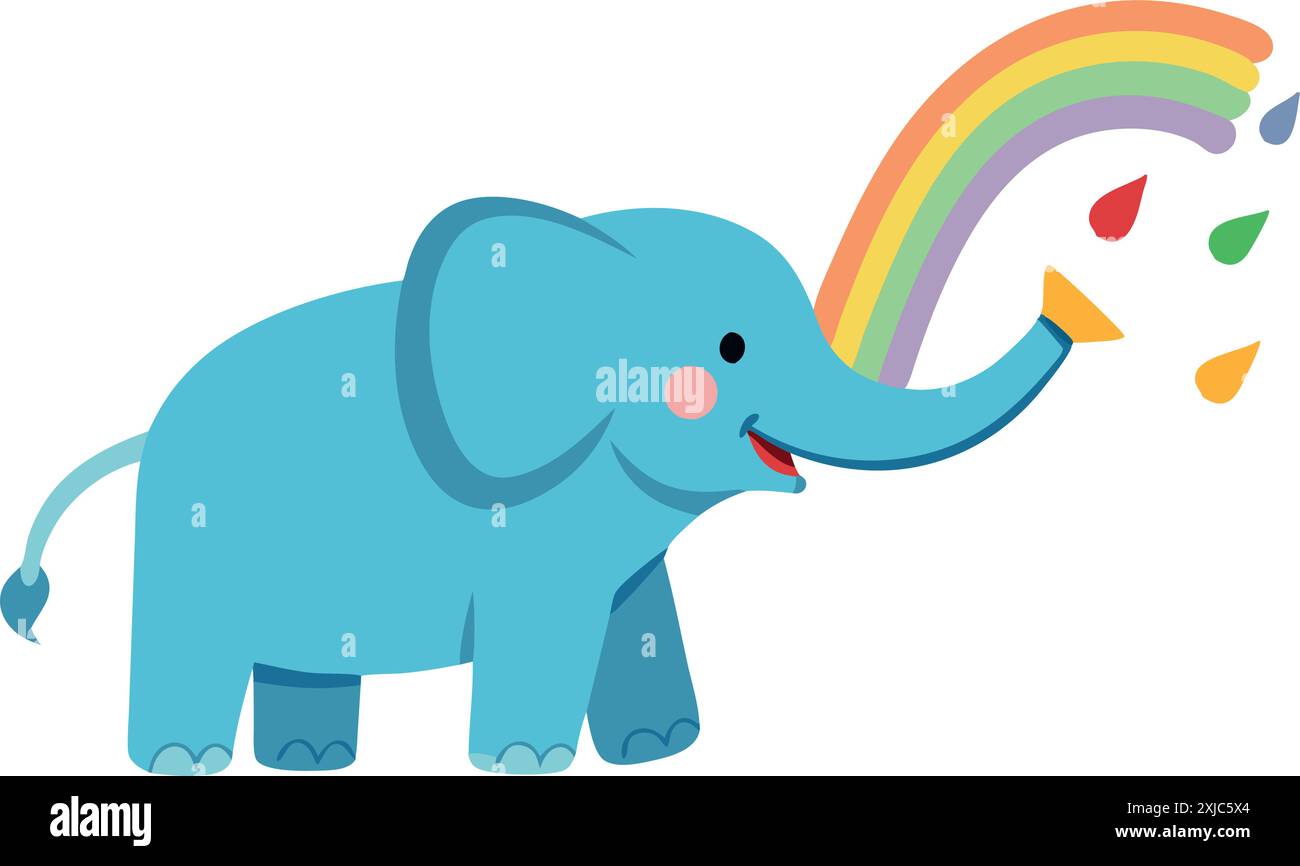 Colorful spraying Stock Vector Images - Alamy