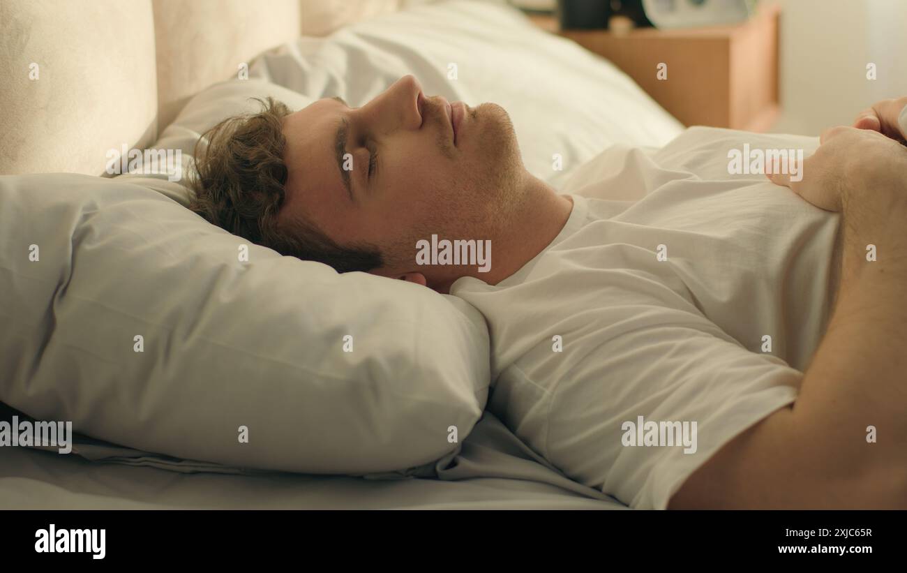 Wake frowning hi-res stock photography and images - Alamy