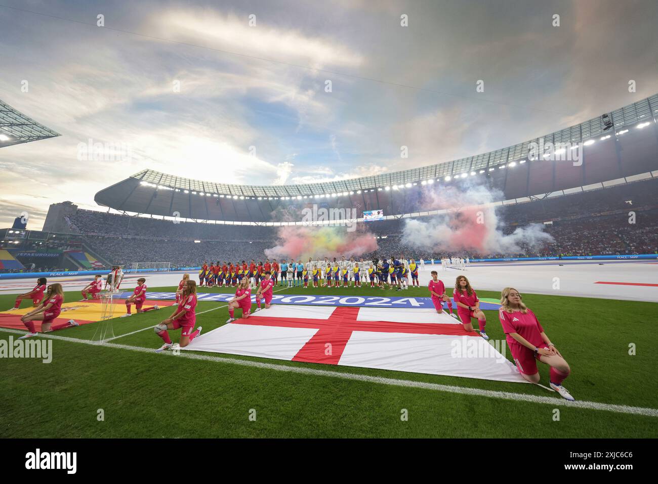 Berlin, Deutschland. 14th July, 2024. firo: 14.07.2024 Football, Soccer ...