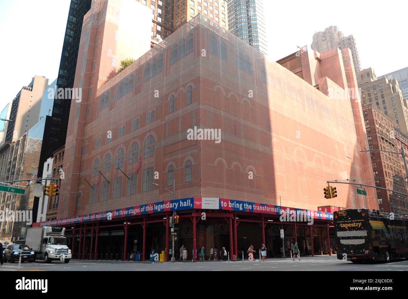 Carnegie Hall is seen in Manhattan, New York City Stock Photo - Alamy
