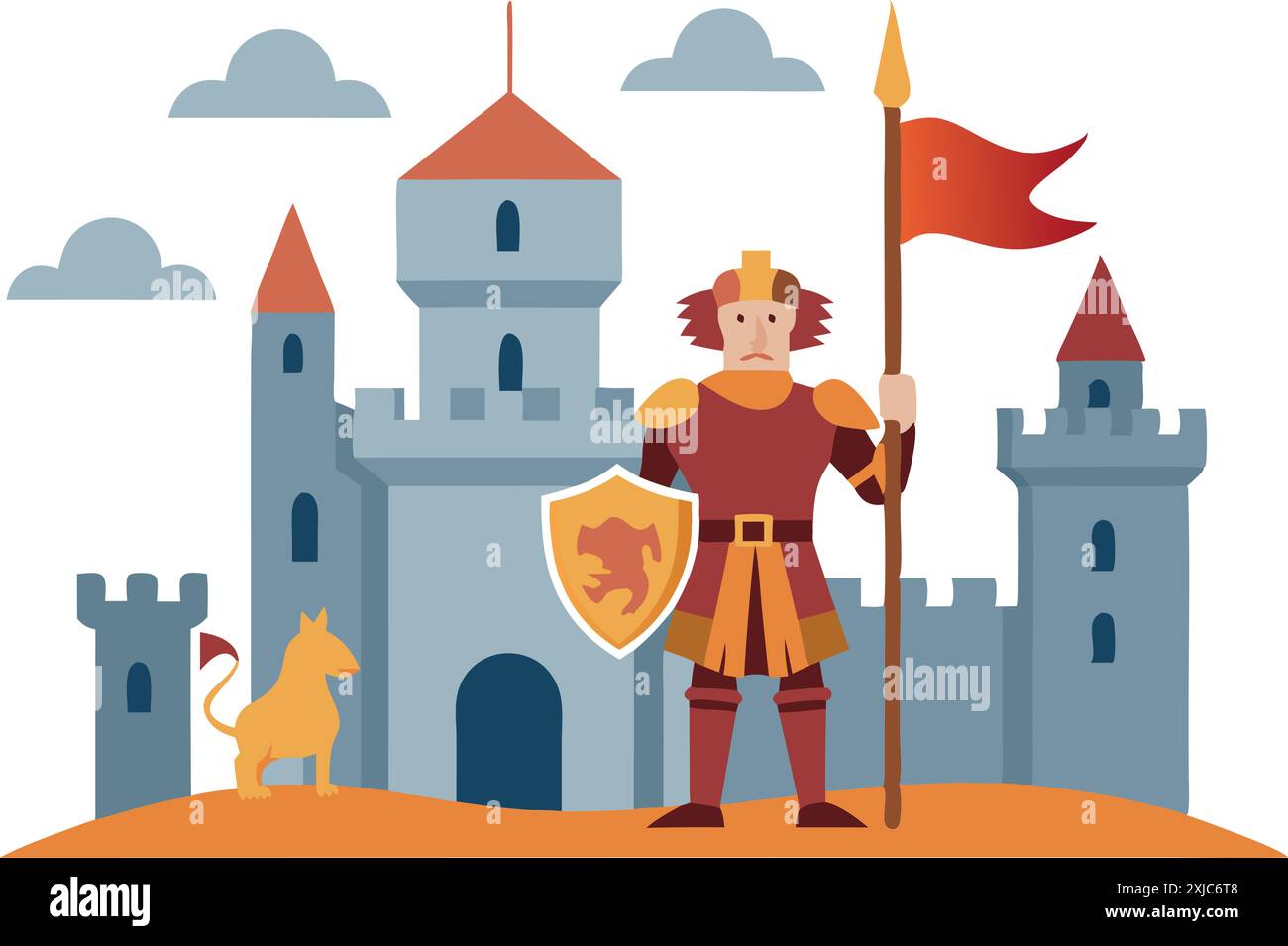 Stronghold dog Stock Vector Images - Alamy