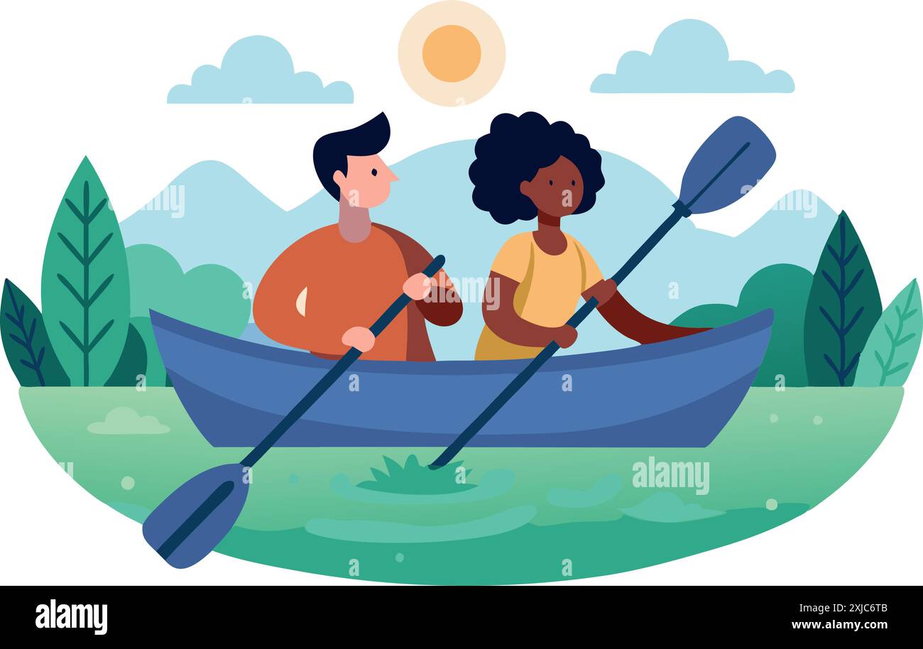 Peaceful float Stock Vector Images - Alamy