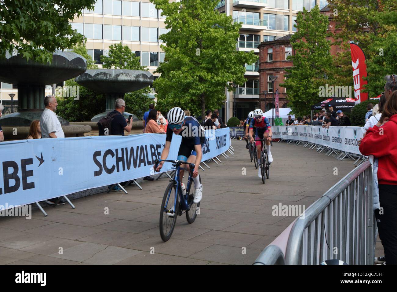 British Cycling Grand Prix, Sheffield city centre 2024 Cycle race ...