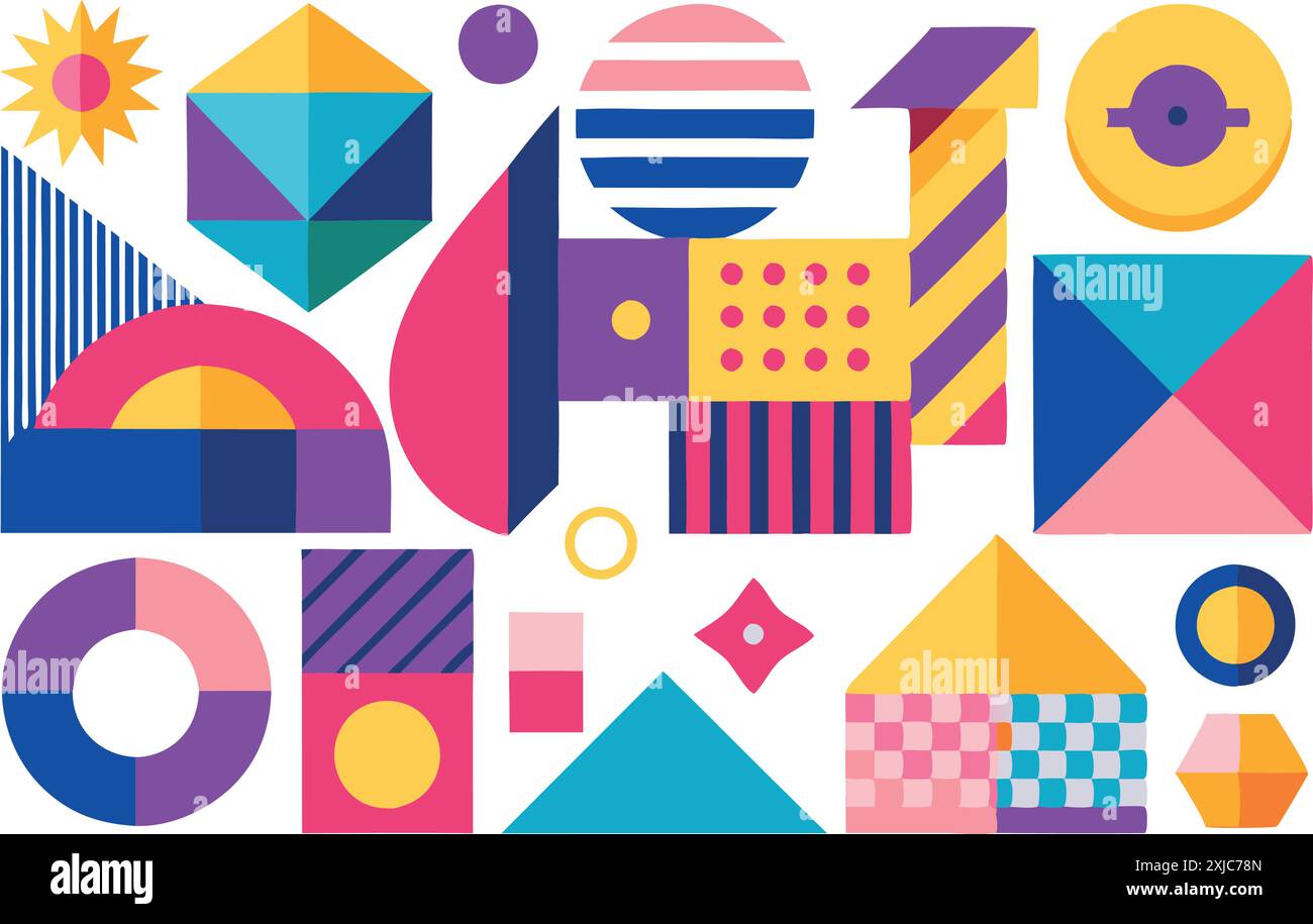 Angles and patterns Stock Vector Images - Alamy