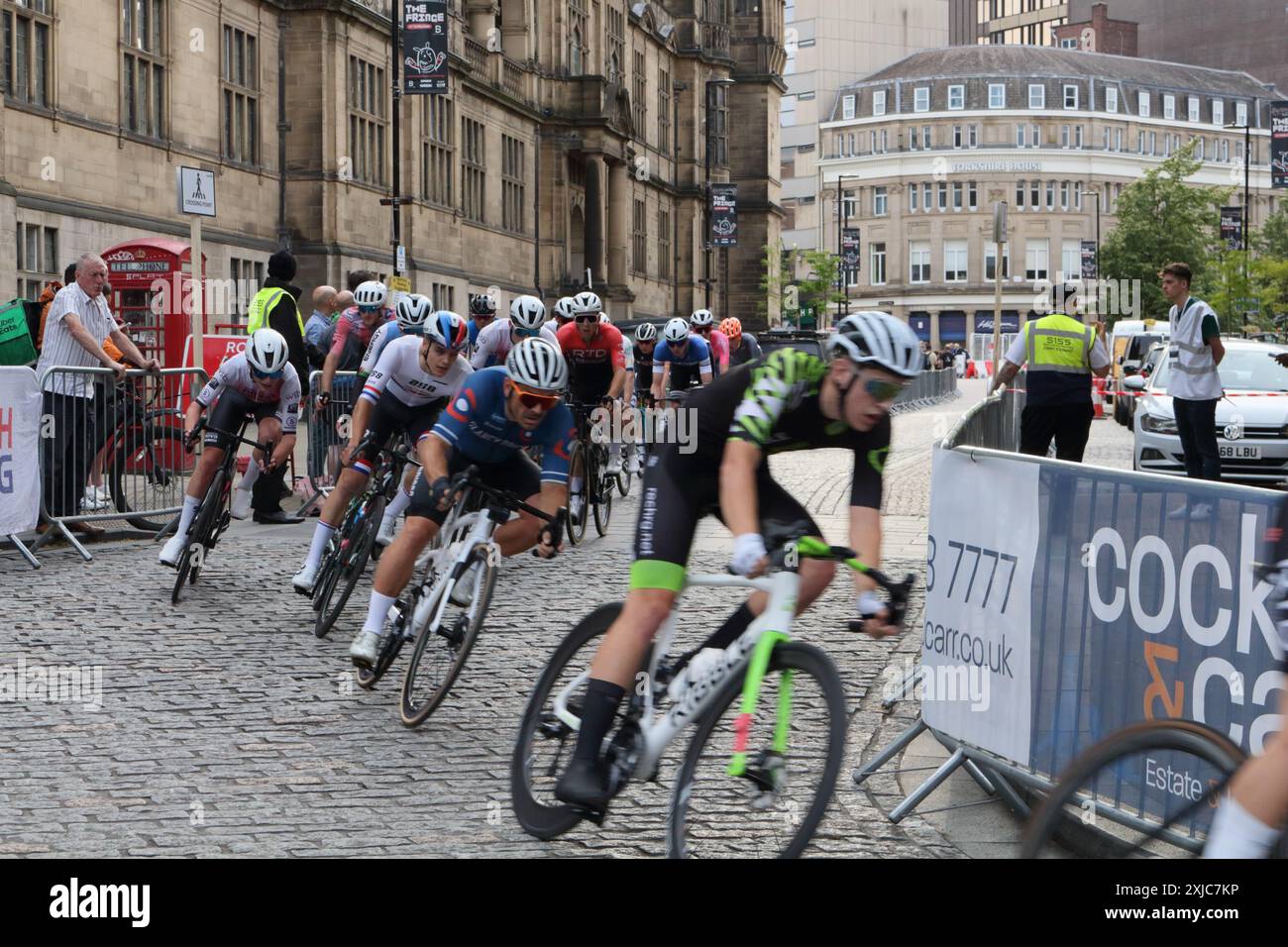 British Cycling Grand Prix, Sheffield city centre England UK 2024 Cycle ...