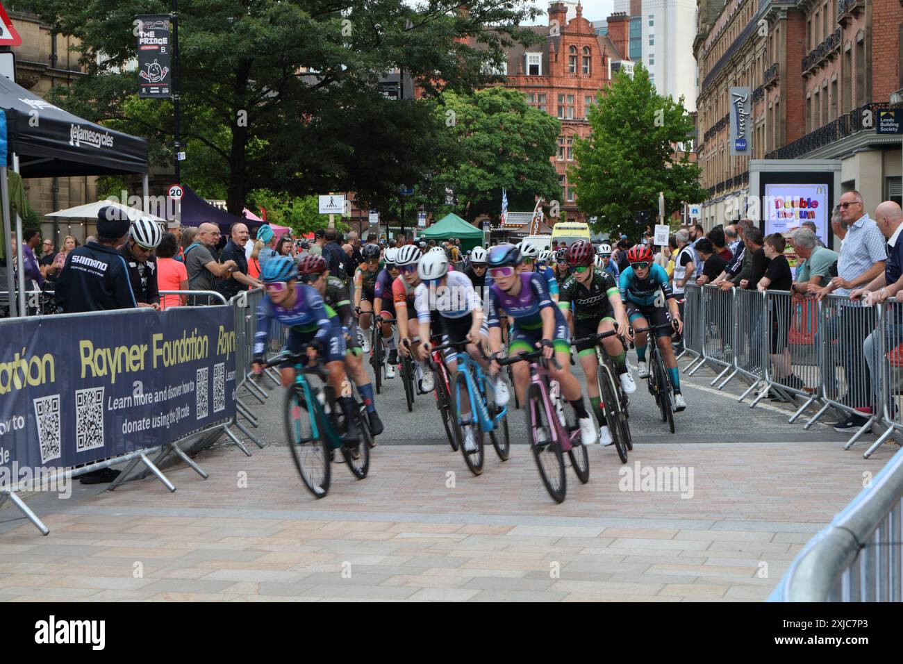 British Cycling Grand Prix, Sheffield city centre England UK 2024 Cycle ...
