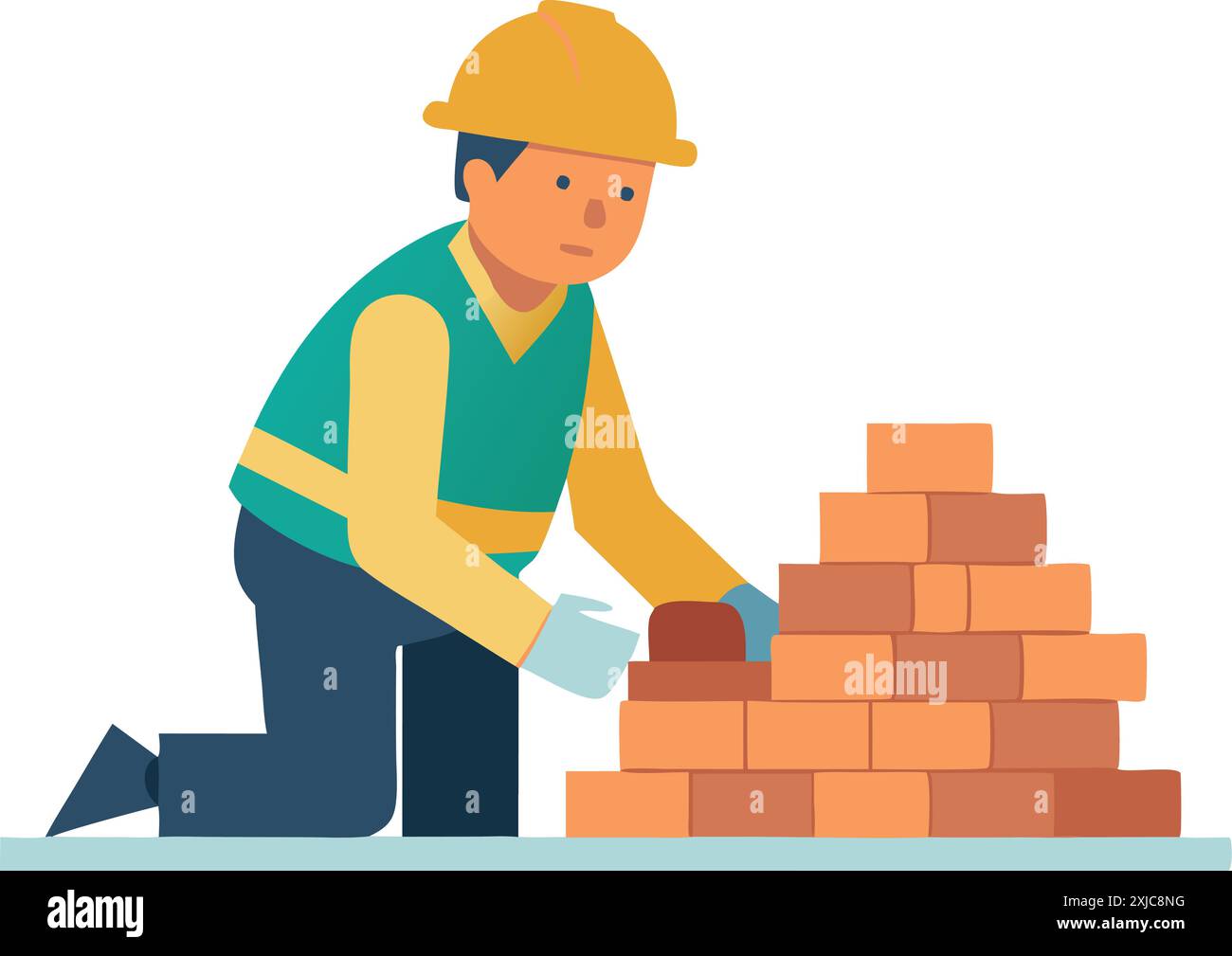 Structural bricks Stock Vector Images - Alamy