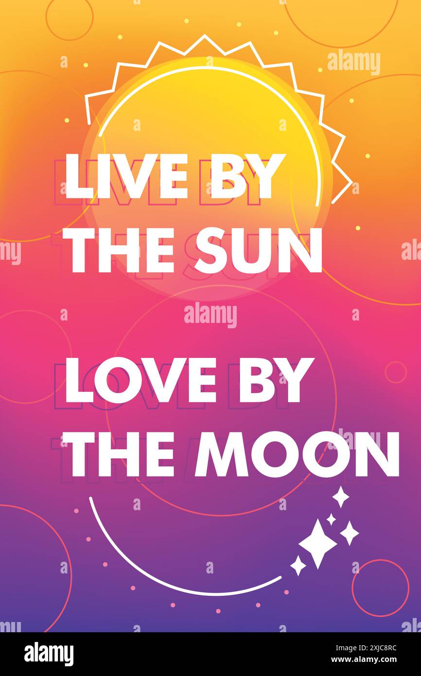 Motivational card Gradients background Vector illustration Stock Vector ...