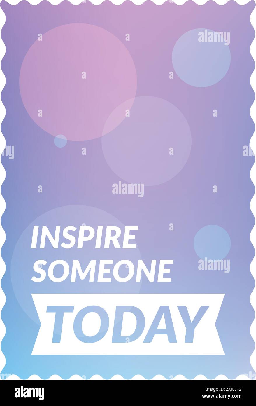 Motivational card Gradients background Vector illustration Stock Vector ...