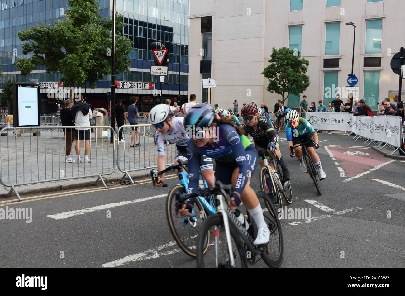 British Cycling Grand Prix, Sheffield city centre England UK 2024 Cycle ...