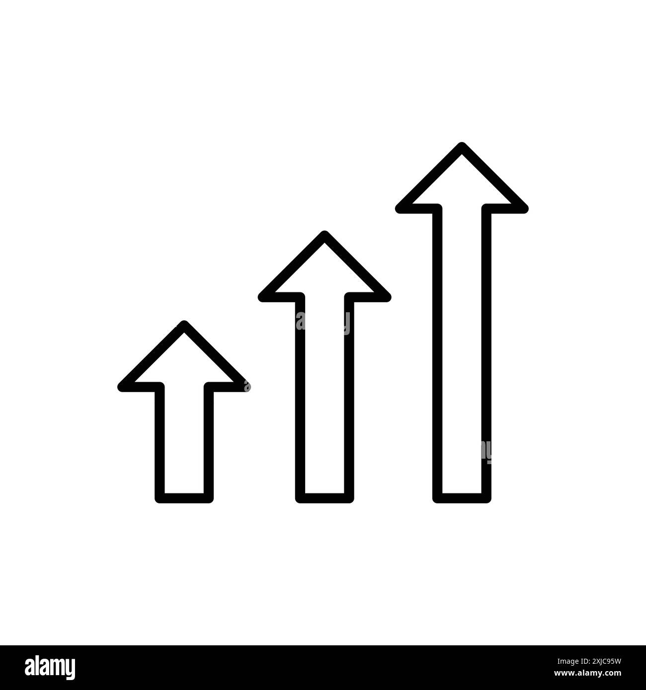 3d bar chart chart growth Black and White Stock Photos & Images - Alamy