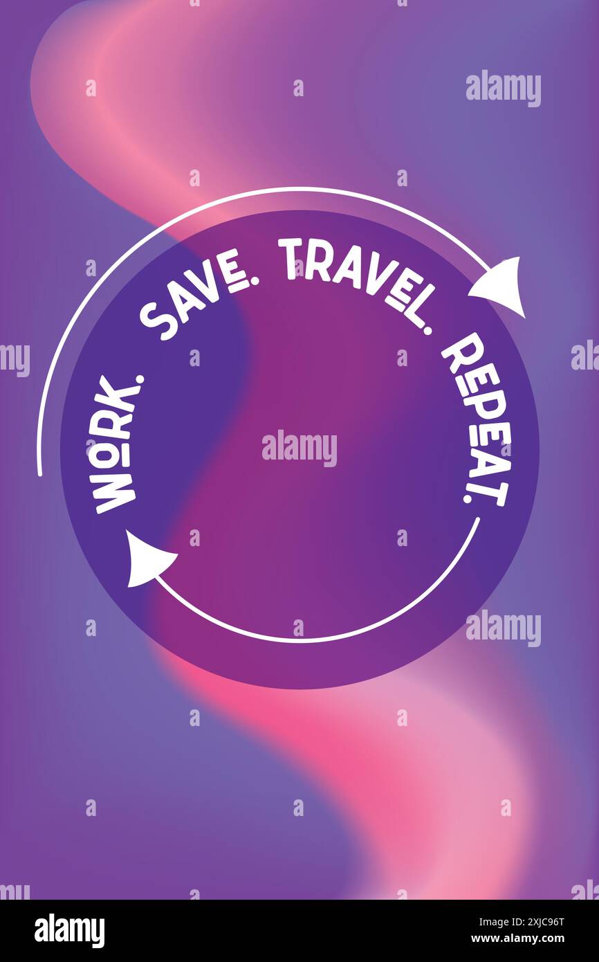 Motivational card Gradients background Vector illustration Stock Vector ...